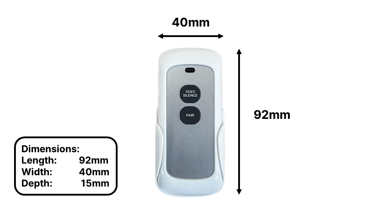 ZEN Photoelectric Smoke Alarm Remote Control - Photoelectric Smoke ...